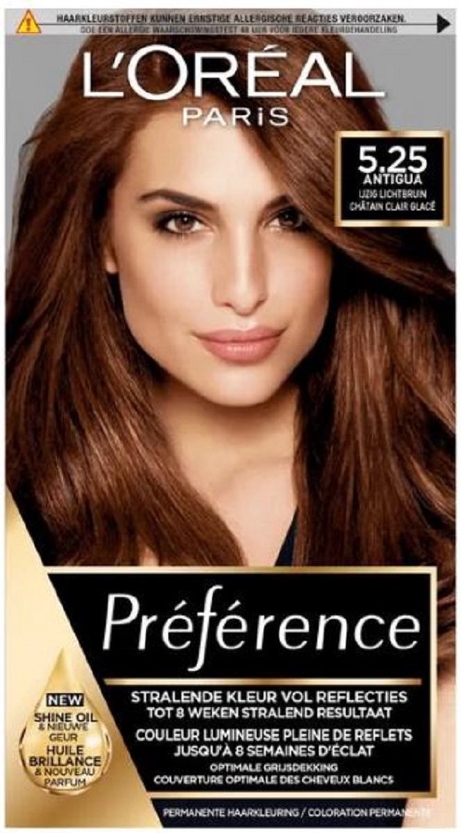 L'Oréal Preference Haarkleuring 5.25 IJzig Lichtbruin | bol.com