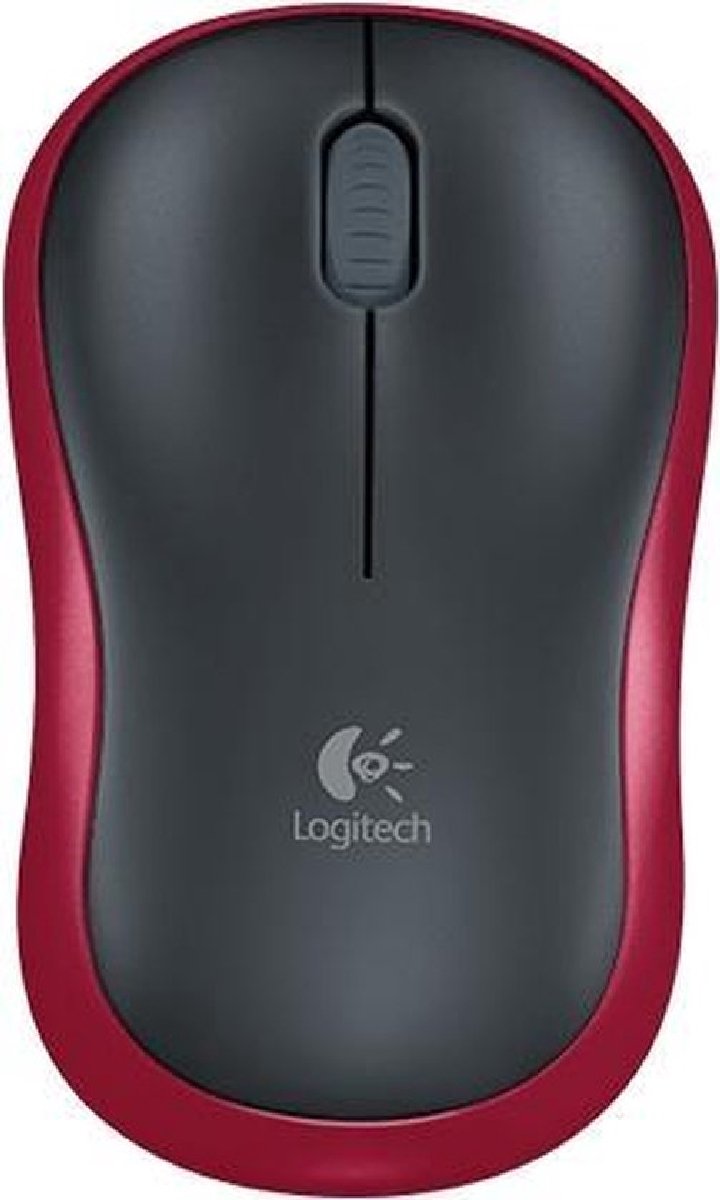 Logitech M185 - Draadloze Muis - Rood | bol.com