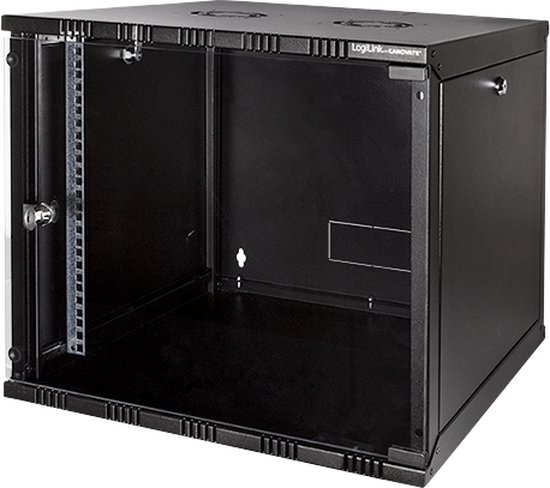 LogiLink W09B54B rack 9U Wandrek Zwart | bol