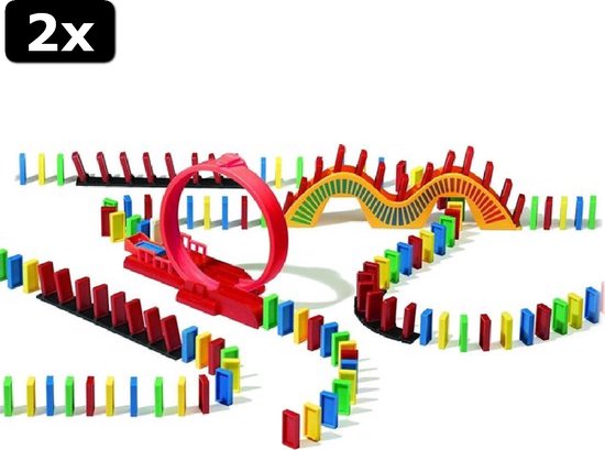 2x Domino Express Amazing Looping - Bouw je eigen dominobaan met ...