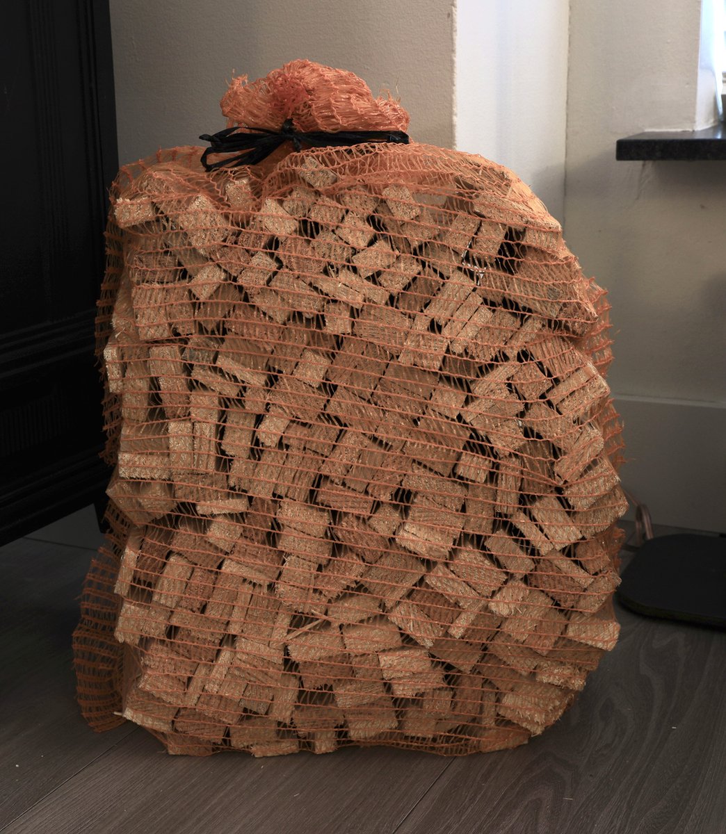 Aanmaakhout in netzak - 10KG - Douglas - Aanmaakhoutjes voor aanmaak ...