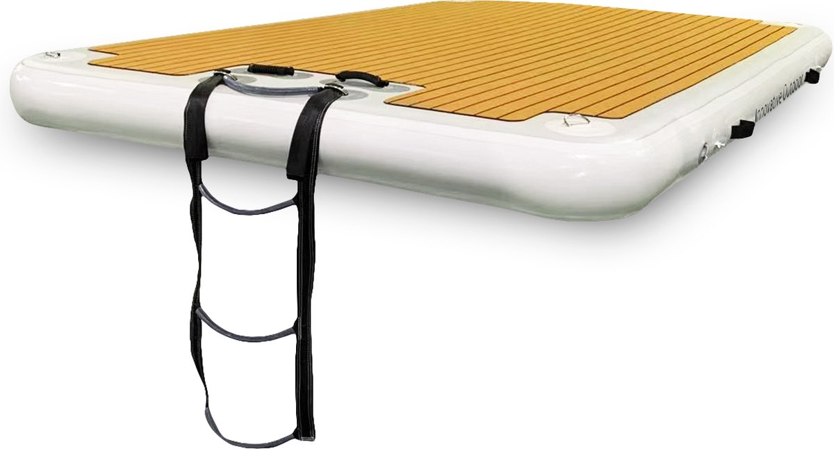 Opblaasbaar Water Vlot - Opblaas eiland - Platform - AirTrack | 3 x 2 ...