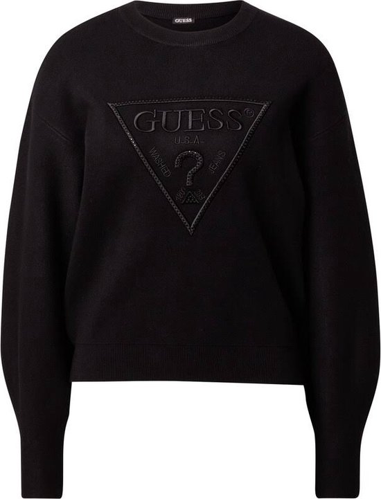Guess Sweater Zwart - Maat 152 | bol.com