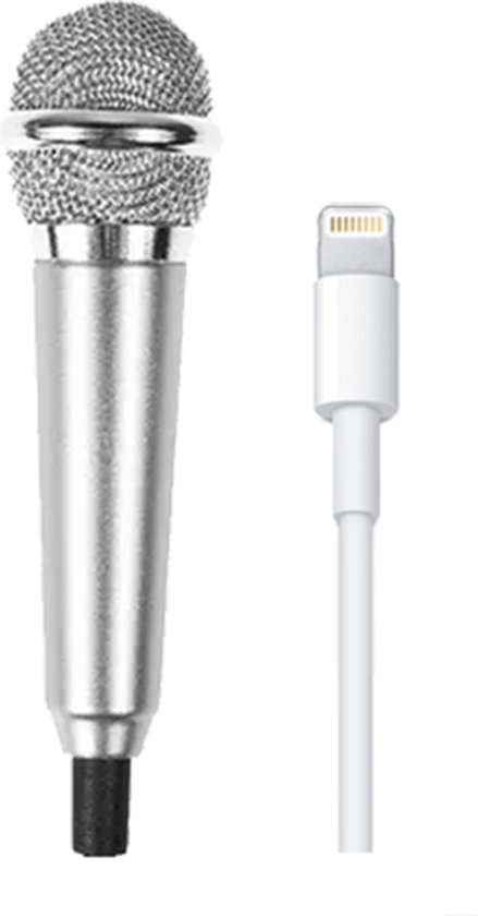 Mini Microfoon Voor Smartphone - Karaoke - iPhone Lightning Output ...