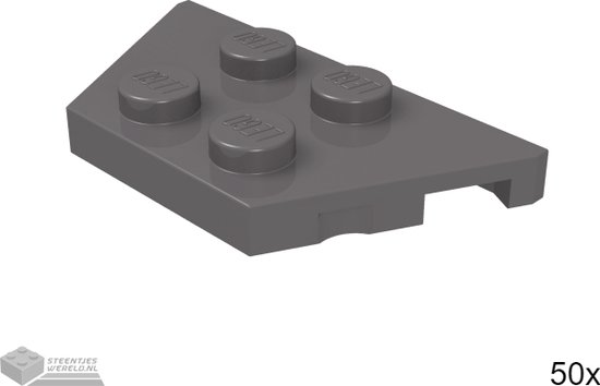 LEGO 51739 Donker blauwgrijs 50 stuks | bol.com