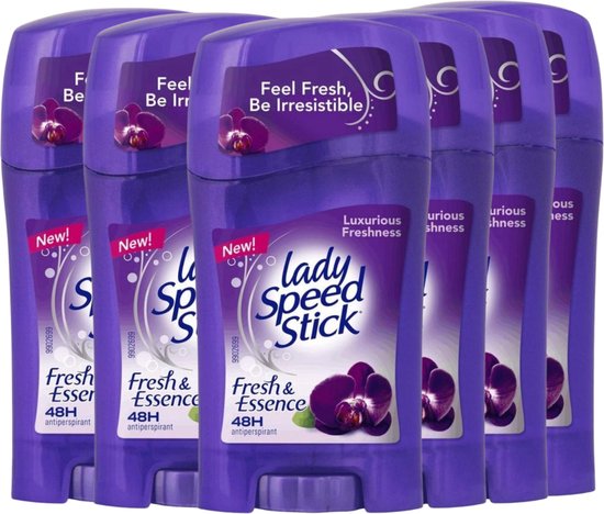 Lady Speed Stick Black Orchid Deodorant Stick - 6 x 45g - Deodorant ...