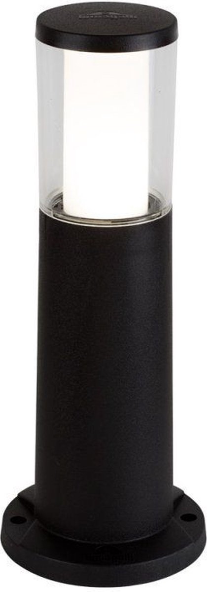 Fumagalli Carlo 400 - Tuinverlichting - Sokkel - Zwart - Helder Glas - LED Lamp | bol.com