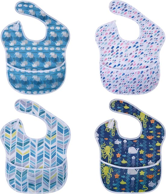 Superzachte Luxe Baby Slabbertjes, Slabbetjes, voor Babies en Peuters | bol