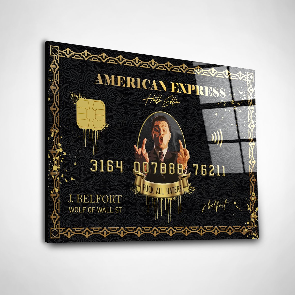 Artevue - Schilderij - American Express Plexiglas met luxe ...