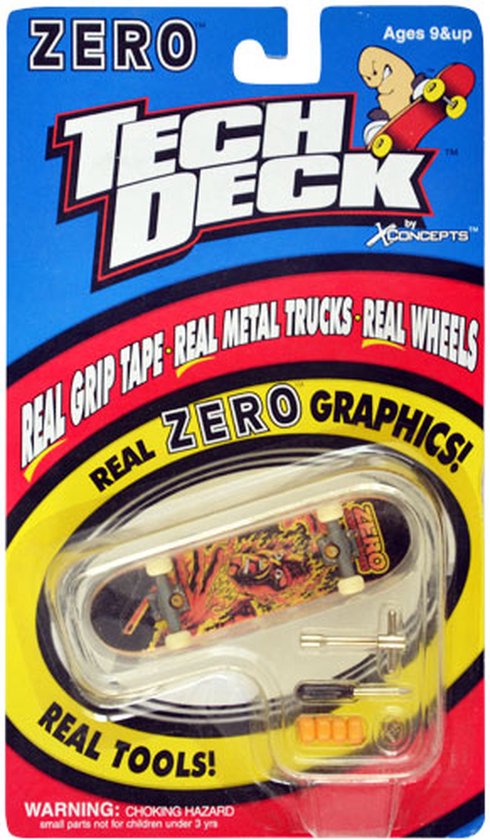 Spin Master – Zero Jamie Thomas – Tech Deck – Skateboard | bol.com