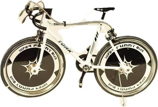 Maddeco - moderne racefiets - blikken woondecoratie - blik - fiets - 20 ...