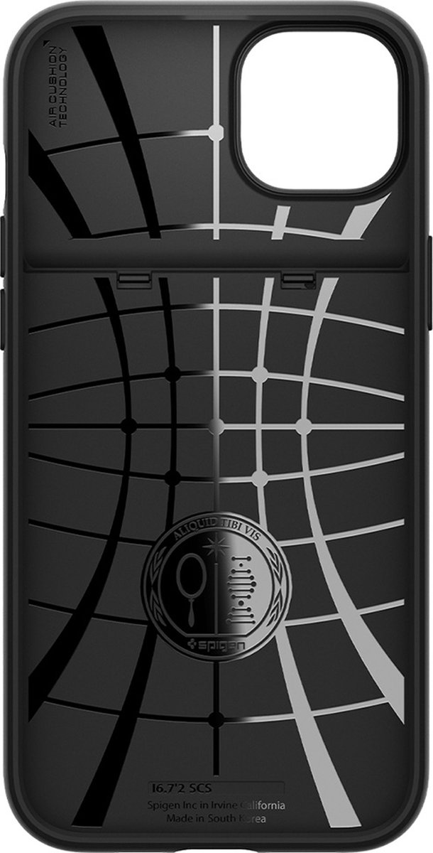 Spigen - Slim Armor CS iPhone 14 Hoesje - zwart | bol.com