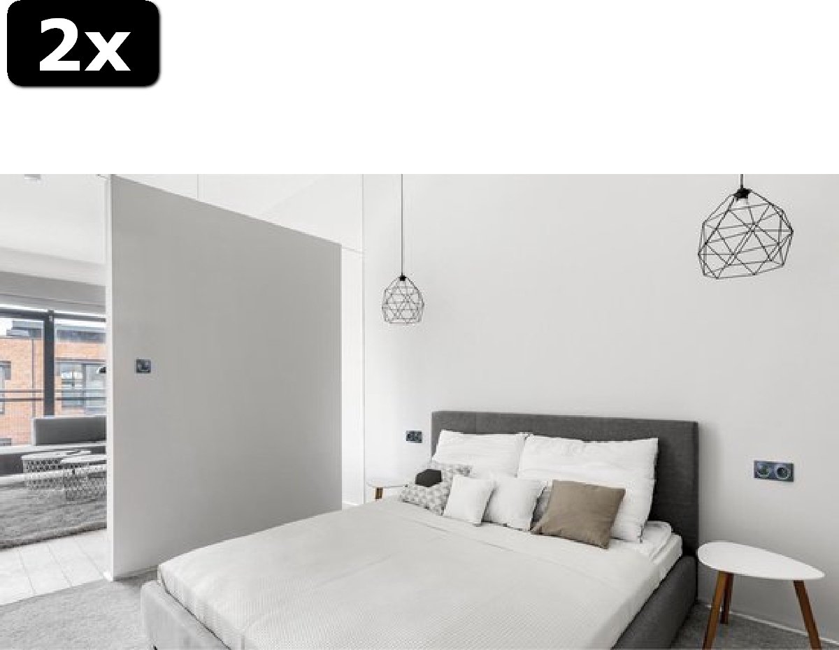 2x FIBARO Walli Roller Shutter - Rolluik schakelaar - Antraciet - Z ...