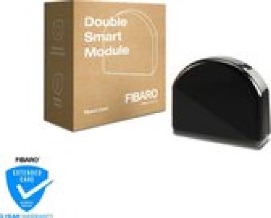 FIBARO Double Smart Module - Potentiaalvrije schakelaar - Z-Wave Plus ...