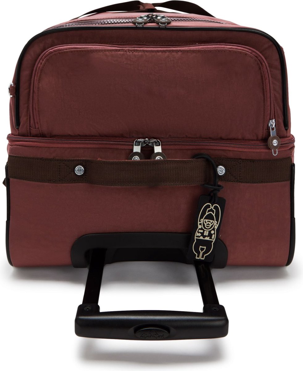 Kipling Basic Teagan L 91L-reistas op wielen mahogany | bol.com