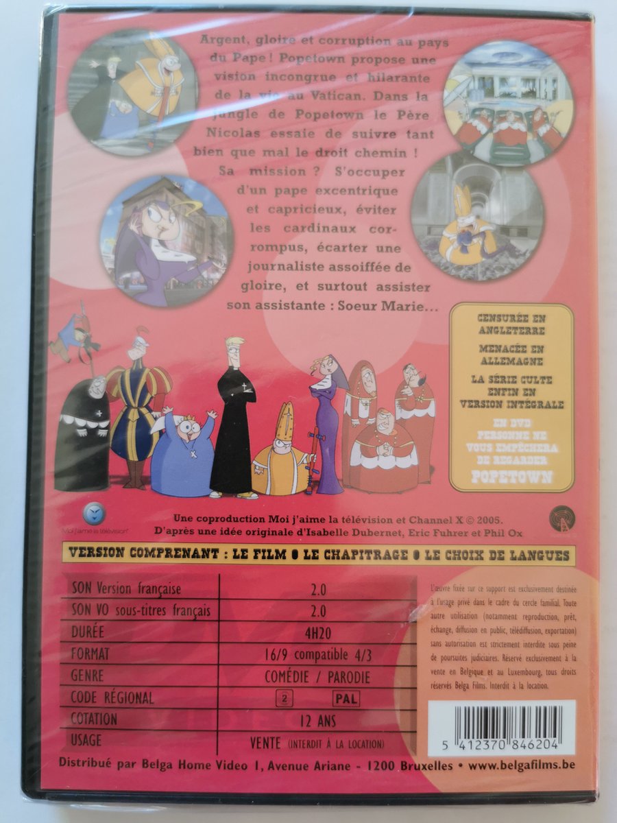 Popetown - version intégrale 10 épisodes ( 2 DVDs ) (Dvd) | Dvd's | bol