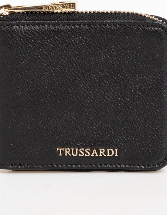 Trussardi - Black Leather Wallet | bol.com