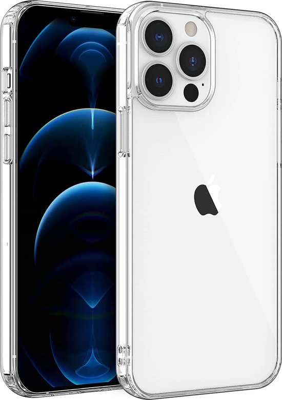 Coque iPhone 14 Pro Max Coque rigide en silicone coques transparentes ...