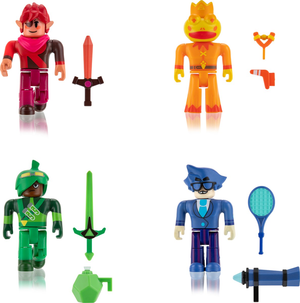 Roblox - 4 Figures Polyhex Wheatlies - Super Doomspire | bol.com