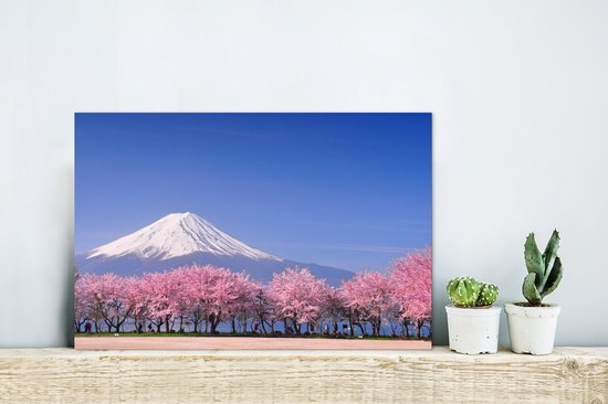 Wanddecoratie Metaal - Aluminium Schilderij Industrieel - De Fuji in ...