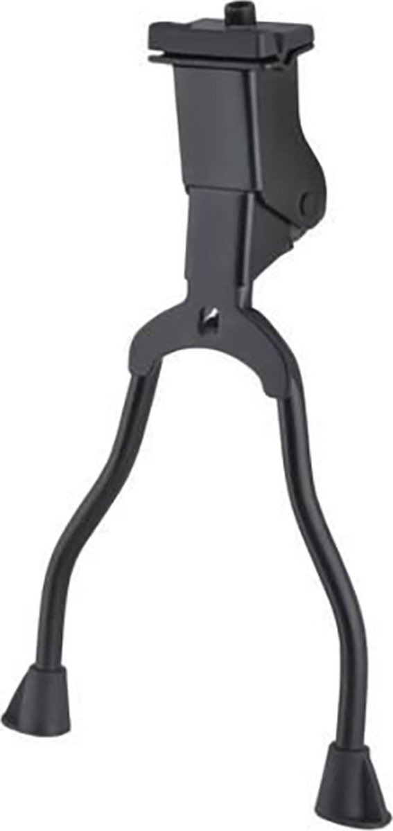 Fietsstandaard - middenstandaard - dubbele standaard - zwart - metaal ...