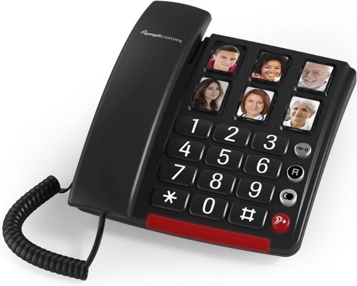 Bigtel 40 PLUS AMPLICOMMS seniorentelefoon | bol.com