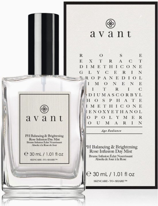 Avant Spray Age Radiance PH Balancing & Brightening Rose Infusion Day ...