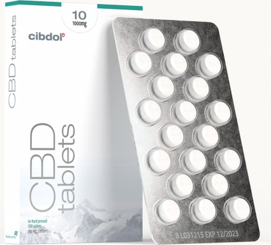 CBD Tablets 10 (1000mg) - De perfecte manier om CBD te ontdekken ...