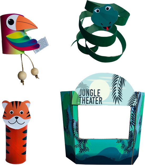 Re-Cycle-Me Knutselset Jungle Theatre | bol.com