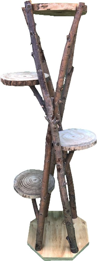 Catsy - Play XL - Krabpaal Katten Natural Boomstam Klimboom Hout Design ...