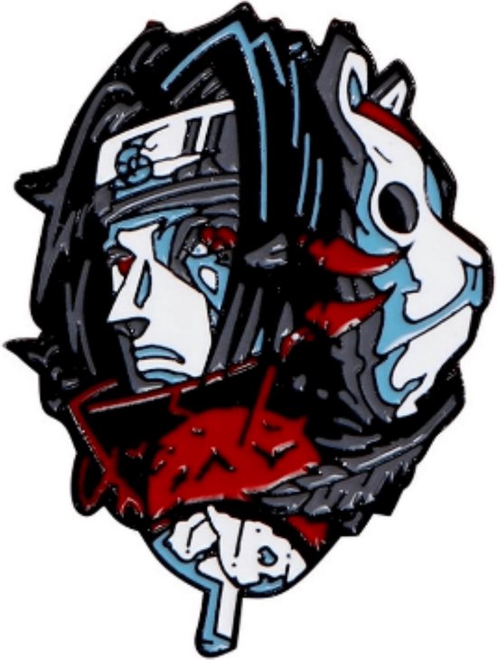 Itachi Pin - Naruto Broche - Akatsuki - Pin - Pins - Badge - Button ...
