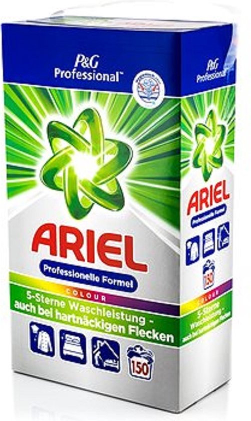 ARIEL PROFESSIONAL Color waspoeder 9,75 kg - 150 wasbeurten | bol