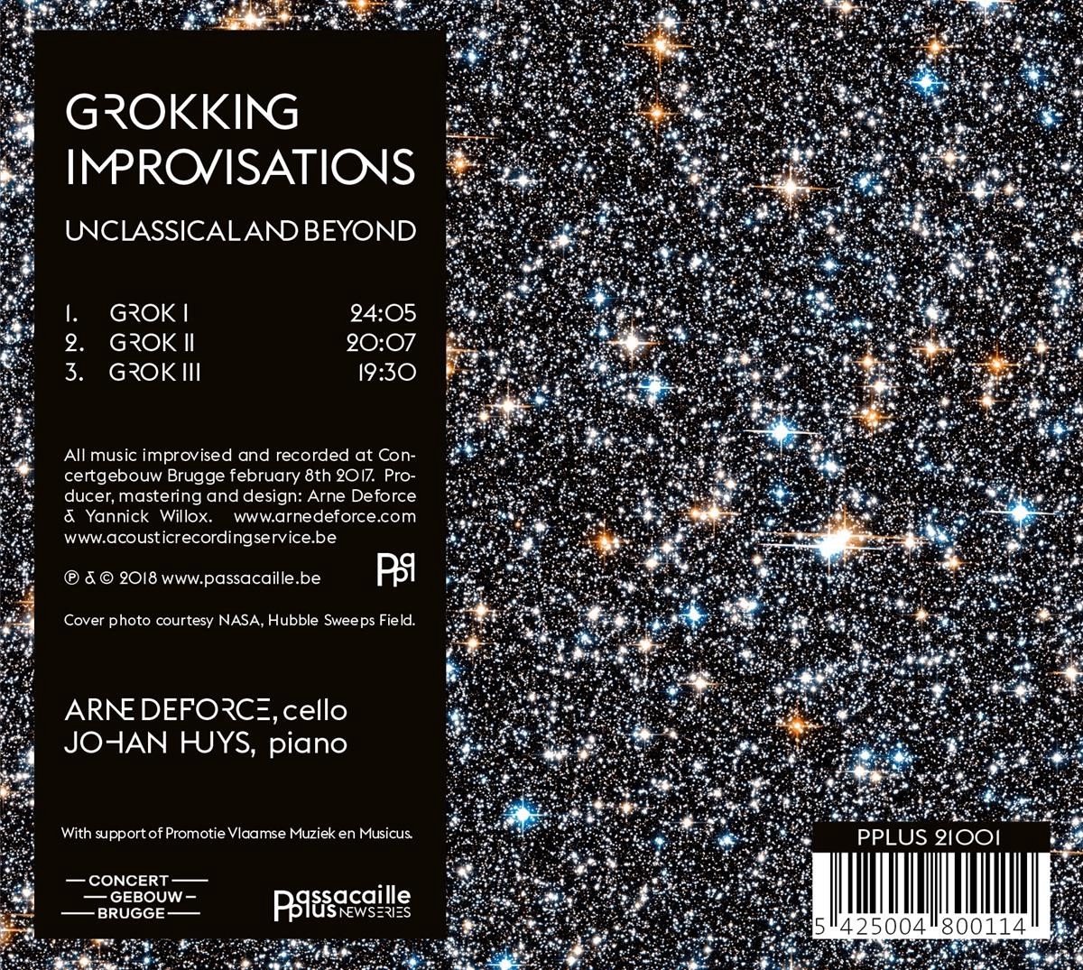 Arne Deforce, Johan Huys - Grokking Improvisations, Unclassical And Beyond (CD), Johan... | bol