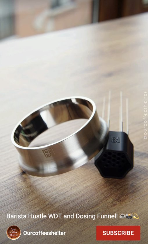 Barista Hustle Tools - Portafilter Dosing Ring | bol