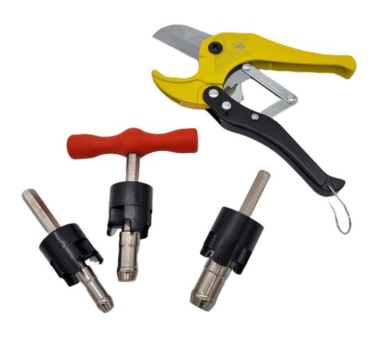 Knip en ontbraam set voor meerlagenbuis – Knippen tot 42 mm ontbramen ...