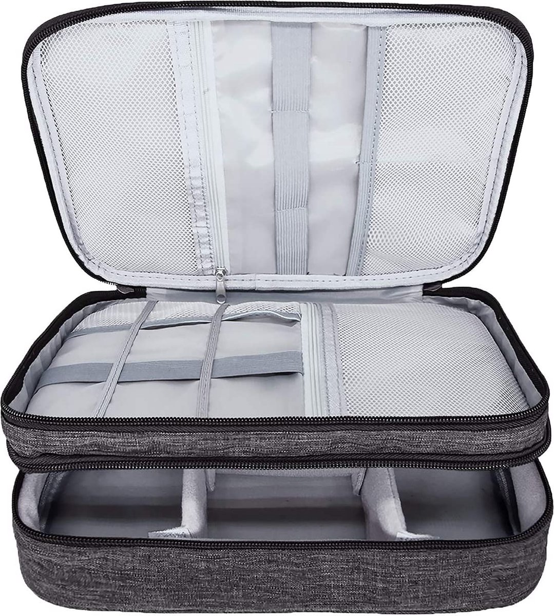 Ruyosn Kabel Organizer Tas, Kabel Tas Electronic Organizer, Kabeltas ...