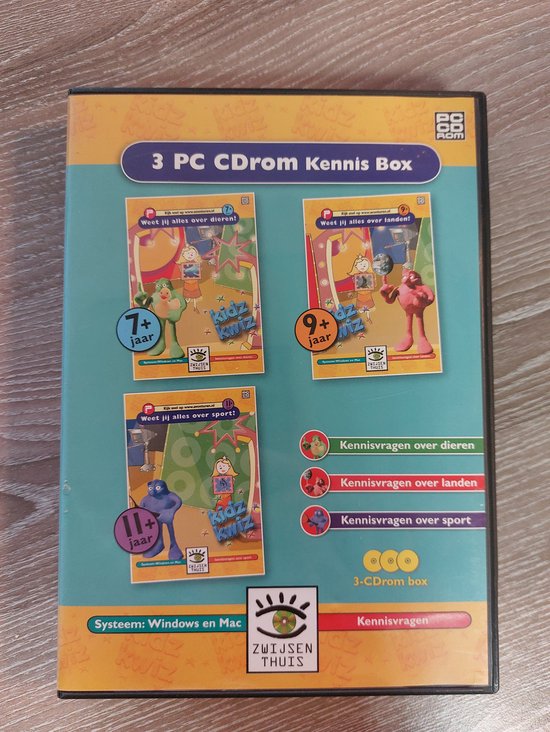 3 Cdrom Kennis Box | Games | bol