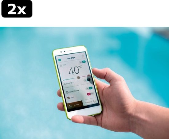 2x Opblaasbare LAZY-Z Spa Milan | bol