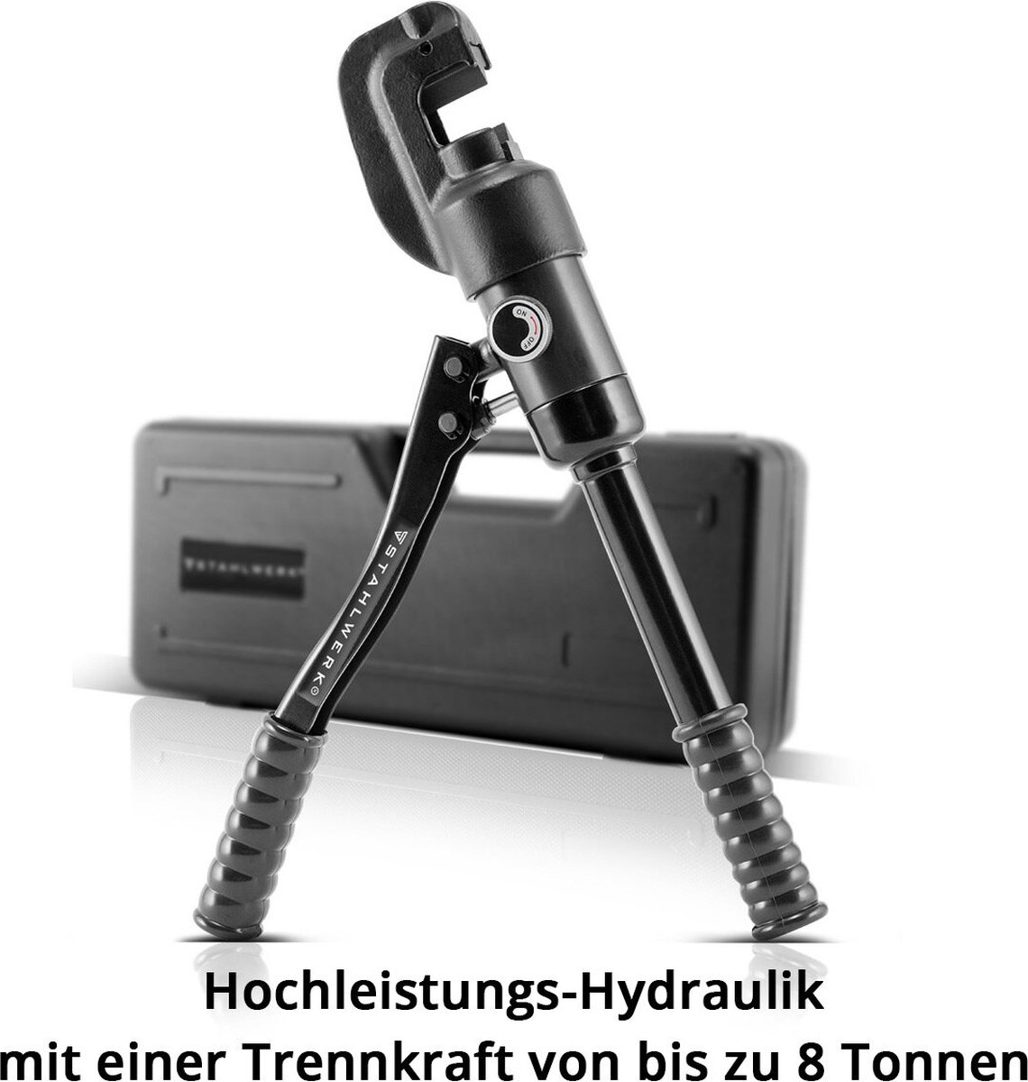 STAHLWERK BSS-8 ST Coupe-acier de construction / coupe-boulons / coupe ...