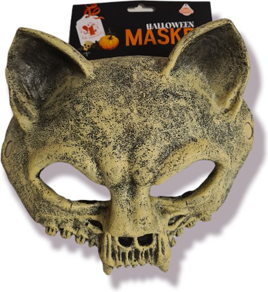 Masker duivelse kat, verkleden, Halloween, Kindercrea | bol.com