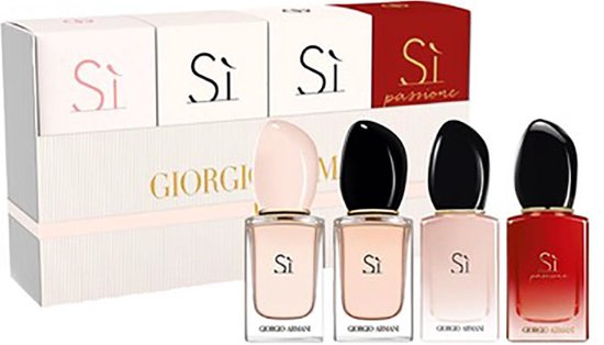 Giorgio Armani Armani Si Miniaturset 28 ml 4x7 ml | bol.com