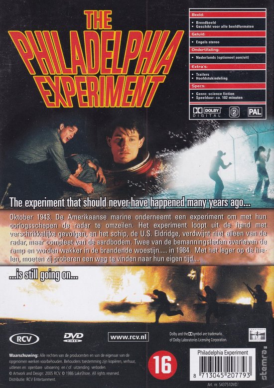 Philadelphia Experiment (Dvd), Michael Paré | Dvd's | bol