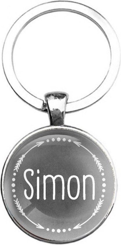 Sleutelhanger Glas - Simon | bol.com