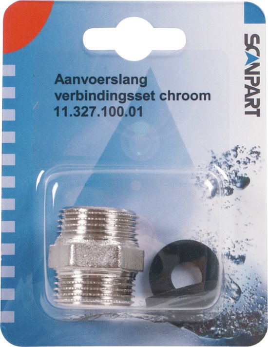 Scanpart aanvoerslang verbindingsset - Geschikt voor wasmachine - Inclusief 1 metalen... | bol.com