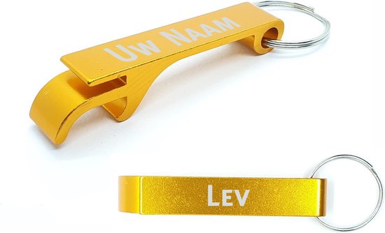 Bieropener Met Naam - Lev | bol