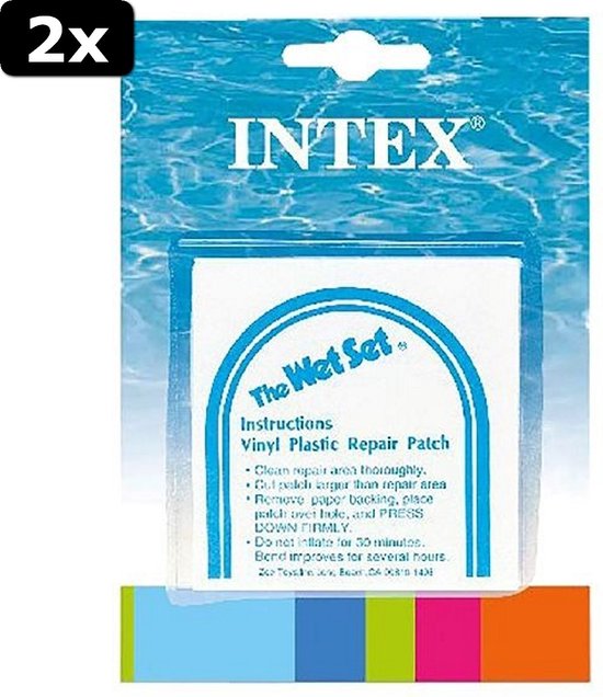 2x Intex Reparatie Patches 6 Stuks | bol.com