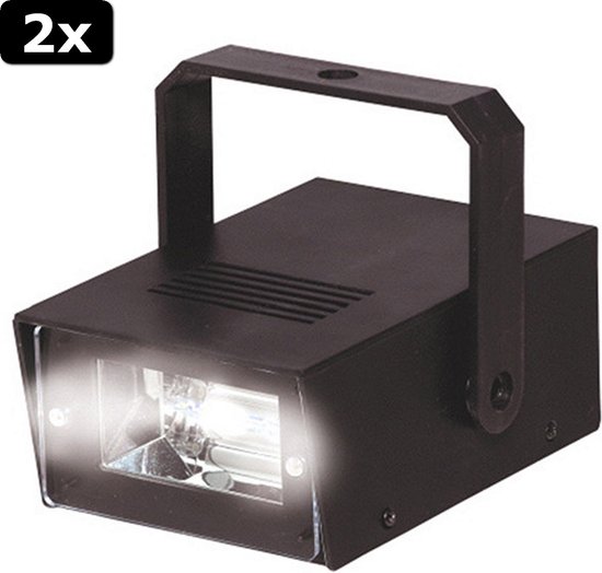 2x Disco LED Stroboscoop | bol.com