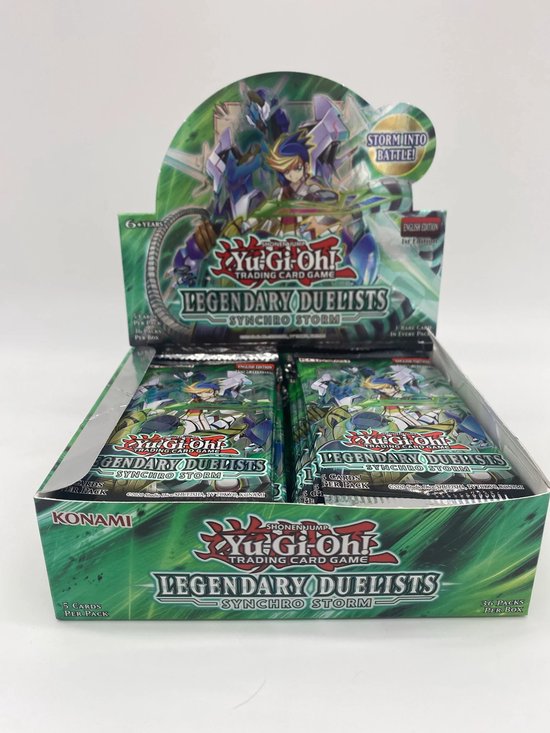 Yu-Gi-Oh! TCG - Legendary Duelists: Synchro Storm Booster Pack Display (36 Boosters) |... | bol.com