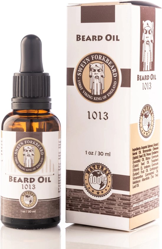 Sweyn Forkbeard Baardolie 1013 Biologisch en VEGAN | bol