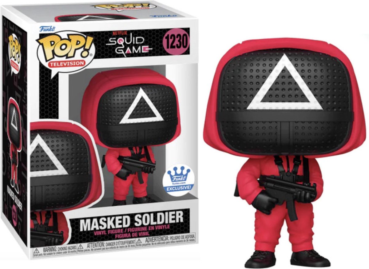 Funko Pop! Squid Game: Masked Soldier | bol